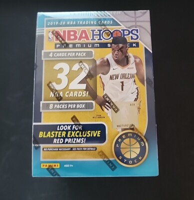 2019-20 Panini Hoops Premium Stock Blaster Box New & Factory Sealed | eBay