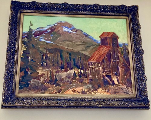 Mesa Art: C E Hutton Original Oil Painting | eBay