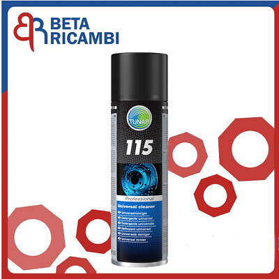 Pulitore freni Tunap 115 per manutenzione dischi freno cerchi lega ...