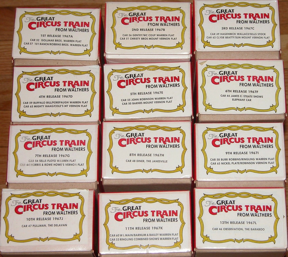 Walthers Circus Rocket Train