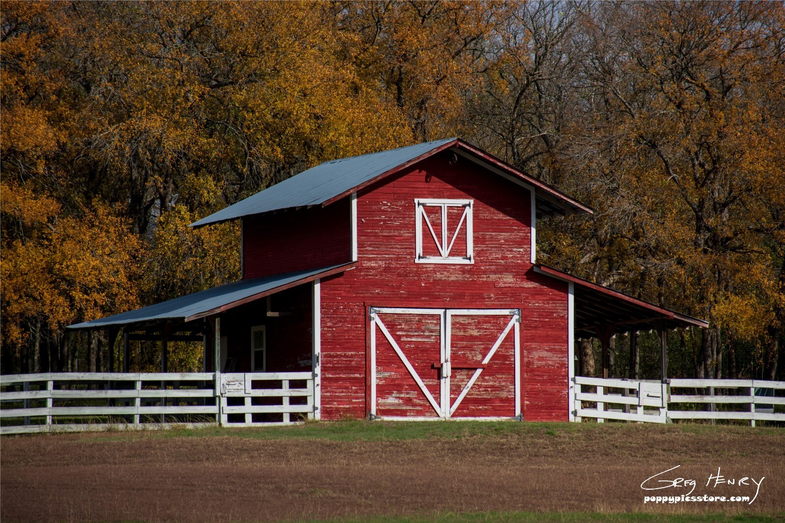 Beautiful Red Barn Photo Print; Paper, Canvas, Metal, Acrylic or Wood ...