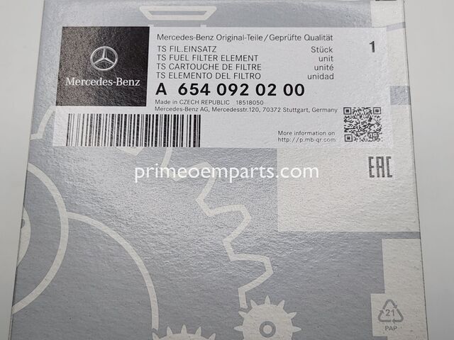 Genuine OEM Mercedes Benz Fuel Water Separator Filter 6540920200 | eBay
