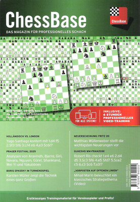 ChessBase Magazin / Magazine 225 - Heft + Download-Code - Schach ...
