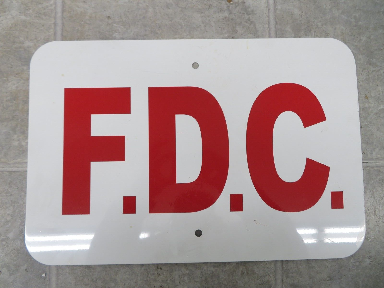 FDC Sign, Fire Department Connection Sign | eBay