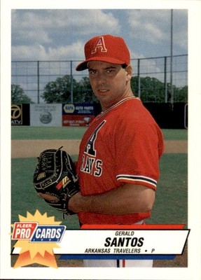 1993 Arkansas Travelers Fleer/ProCards #2812 Gerald Santos Miami ...