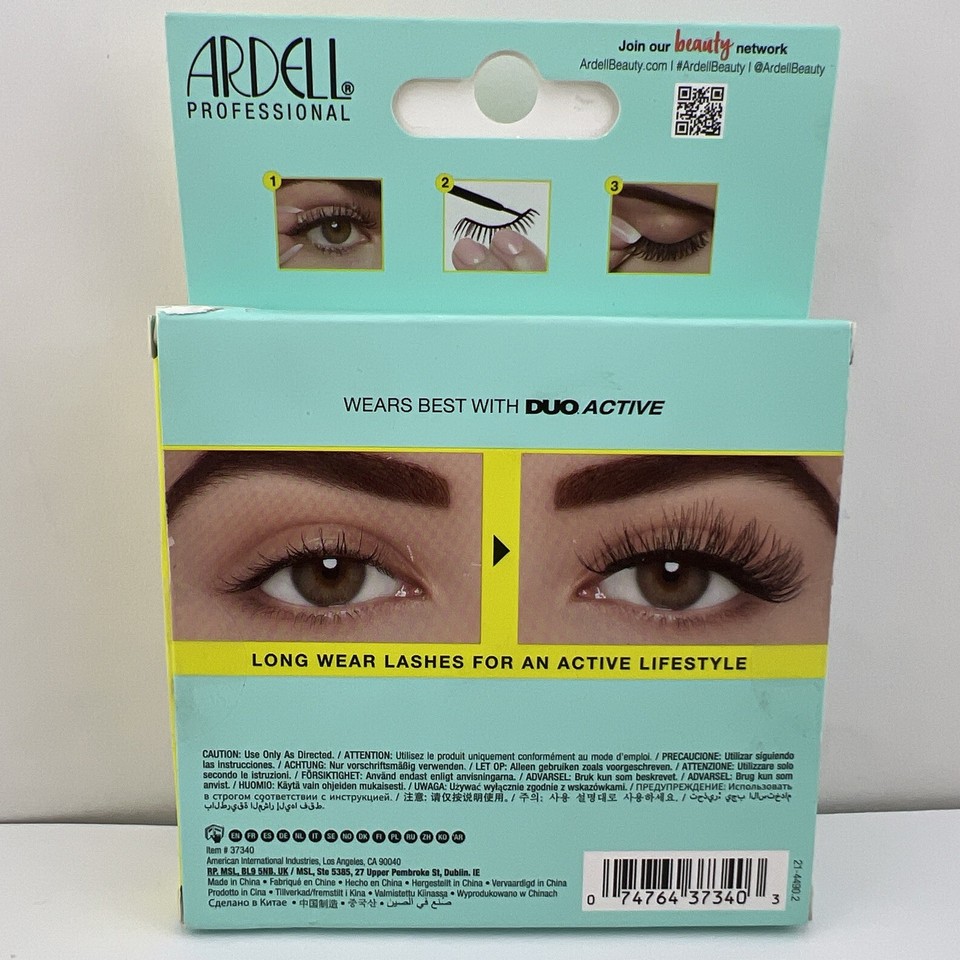 Ardell ACTIVE LASH False Eyelashes PUMP'N Lashes Flexible Band, 4 Pairs ...