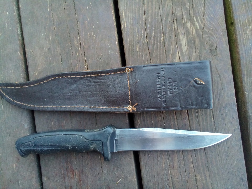 Buck 650 USA Nighthawk Fixed Blade Knife with Sheath | eBay