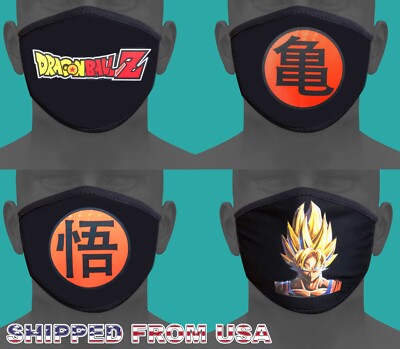 Dragon Ball Z Face Mask for men and women | eBay
