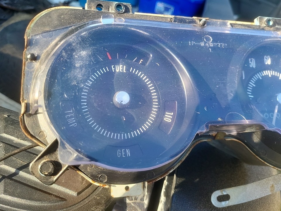 1969-72 GTO LEMANS GRAND PRIX Firebird 120 Mph GAUGE Cluster ...