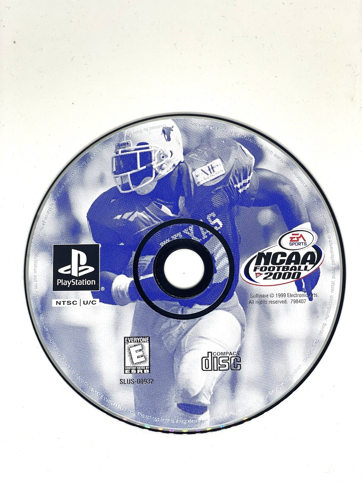 NCAA Football 2000 Sony PlayStation 1 PS1 PSX Video Game Disc Only ...