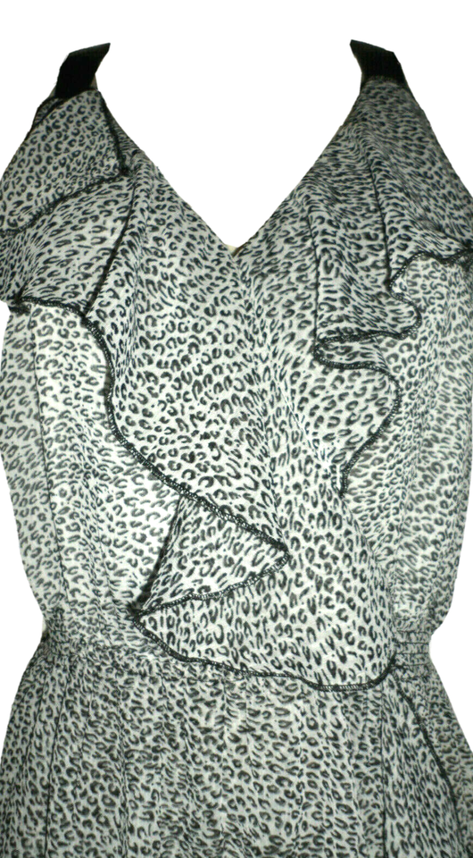 women: LAPIS Ruffle Sheer Lined Top - Size Small | eBay