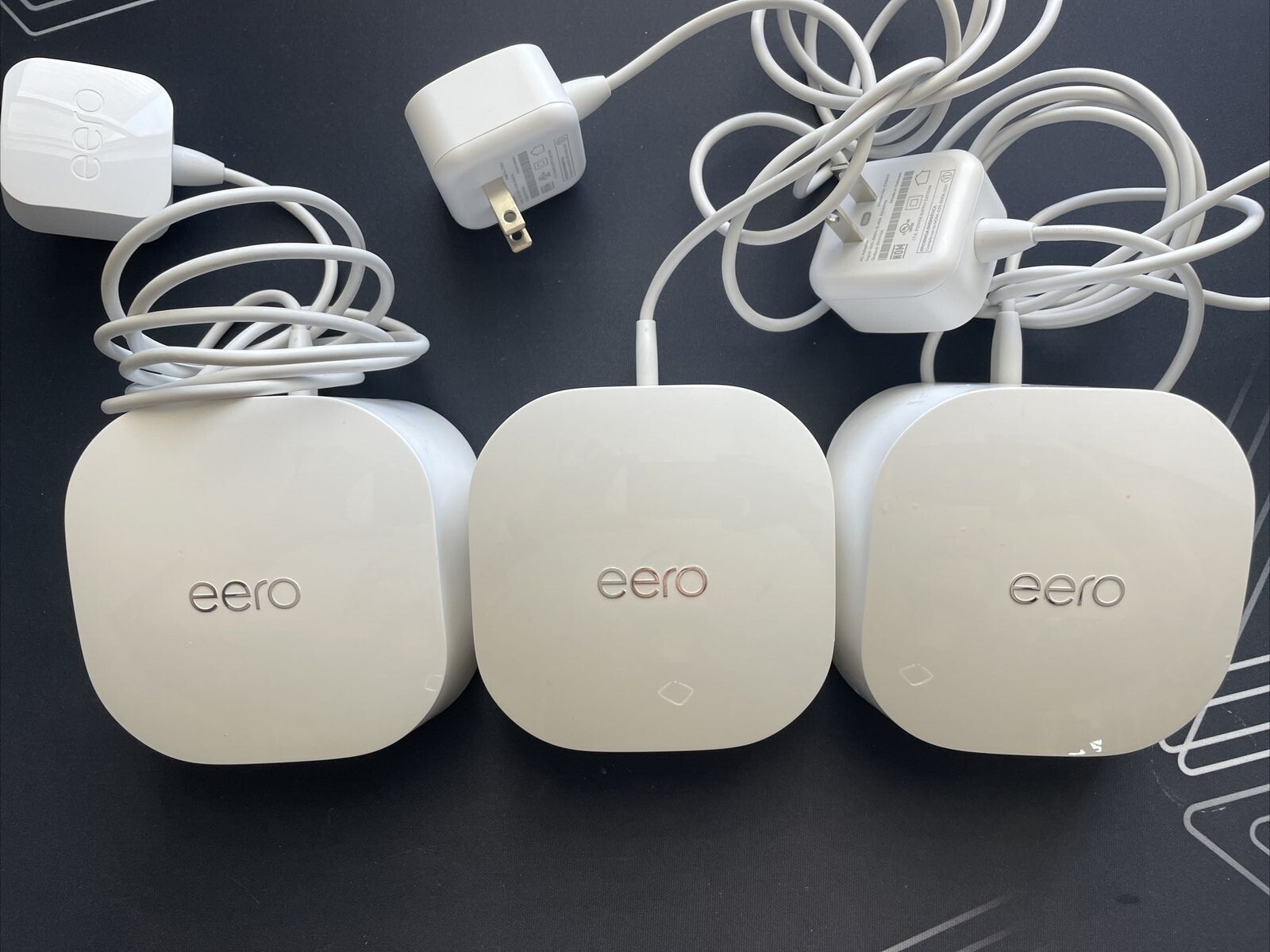 Eero 6 Dual-Band Mesh Wi-Fi 6 + 2x Extenders Bundle N010001 Q010001x2 ...