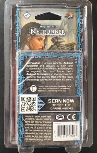 Android Netrunner Intervention Data Pack | eBay
