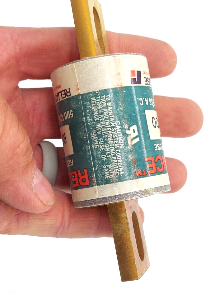 RELIANCE 400 Amp RFV-400 Rectifier Fuse 500V RFV400 *New Old Stock* | eBay
