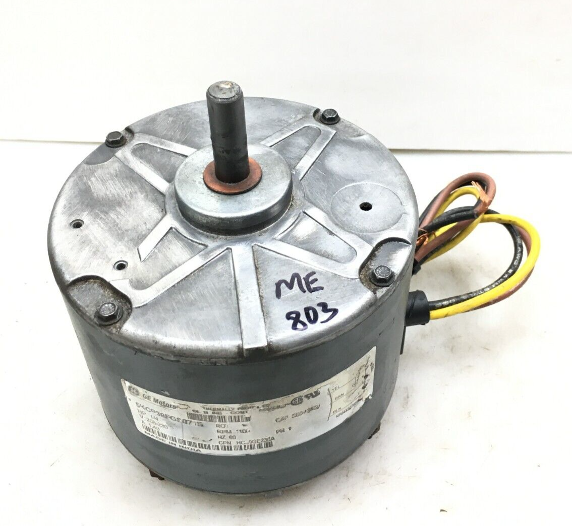 GE 5KCP39FGS071S Condenser FAN MOTOR 1/4 HP 230V HC39GE236A 1100RPM ...