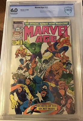 Marvel Age #12 CBCS 6.0 1983 | eBay