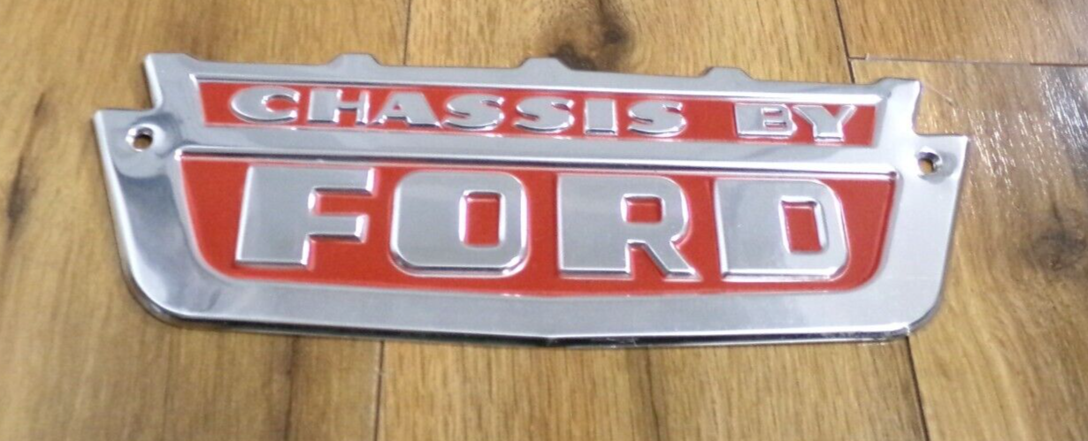Stainless Steel Chassis By Ford Emblem Truck Badge Ford Motor Company ...