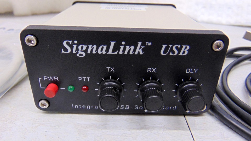 Tigertronics Signal Link USB Sound Interface + Ten Tec SLCAB5PD Cable ...