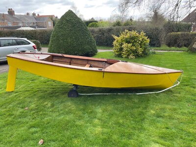 Graduate 2 Person Sailing Dinghy on launching trolley | eBay UK