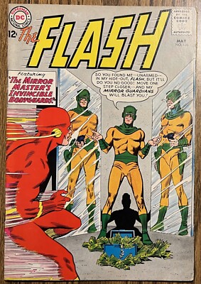 The Flash #136 (May 1963) Mirror Master, Add for Metal Men #1 Silver ...