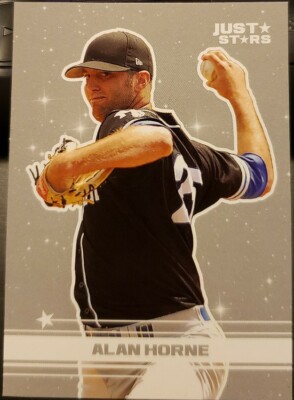 ALAN HORNE 2008 Just Minors Stars Rookie Silver Glossy SP #1/1 of 1 NY ...