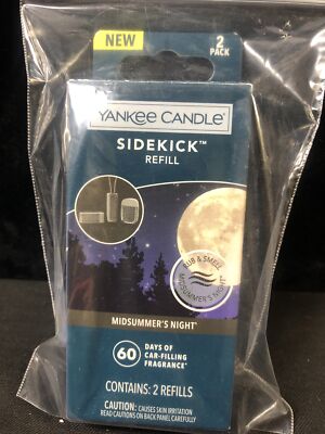 Yankee Candle MIDSUMMER’S NIGHT Sidekick Fragrance Refill 1- Pack - 2 ...