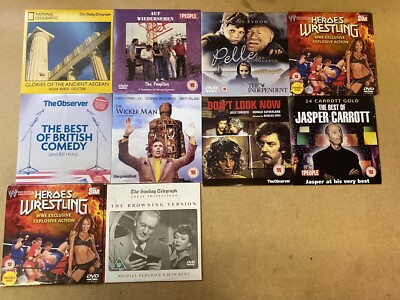NEWSPAPER PROMO DVD'S ****CHOOSE FROM LIST****DISCOUNTS ON MULTIPLE ...