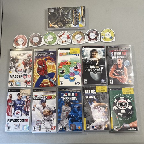 Sony PSP Game Lot Of 20 UMD GAMES Movie LOT All Tested | eBay