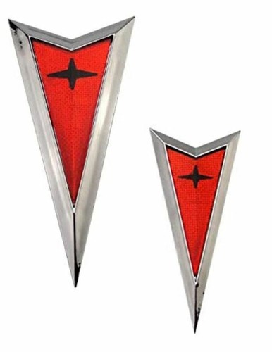 Reproduction Chrome Front and Rear Arrowhead Emblem Set 2004-2006 ...