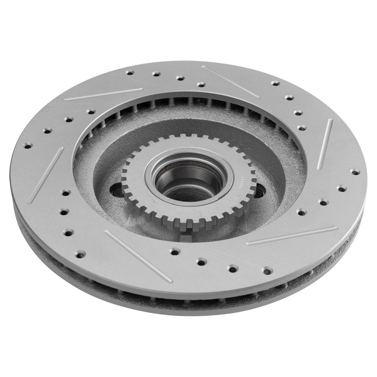 Front Metallic Brake Pad & Performance Rotor Kit w/Fluids for Chevy ...