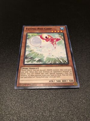 Yu-Gi-Oh! DAMA-EN093 Flying Red Carp 1st Edition | eBay