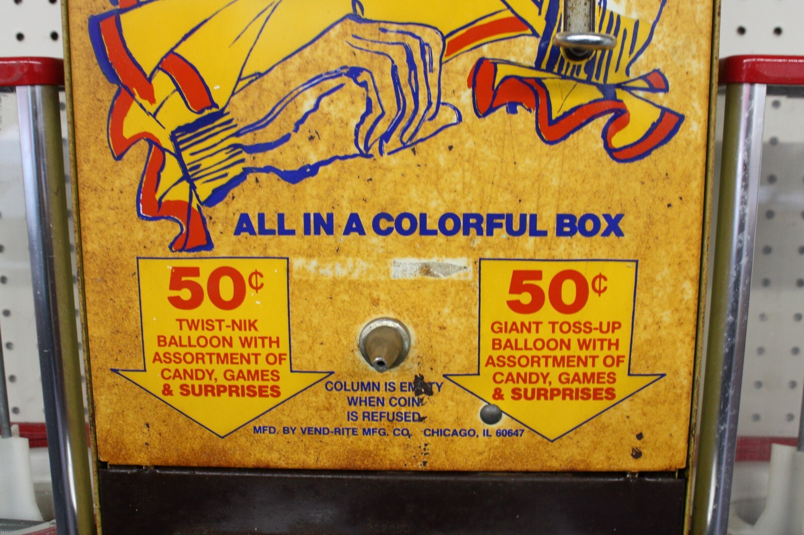 Big Top, Vend-Rite, BOZO THE CLOWN Vintage Balloon & Gumball Machines ...