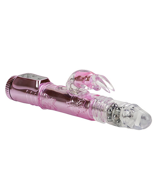 8 Speed Vibrating Thrusting Tickling Bunny Massager W/3 Pulsation ...
