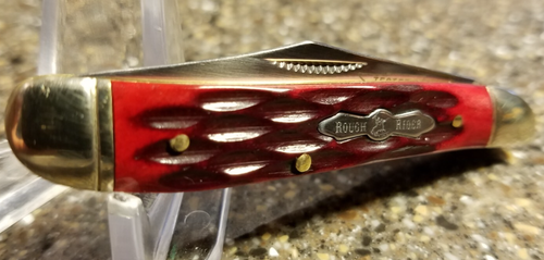Rough Rider RR283, Peanut Red Jigged Bone, 2-3/4", 2-Blades, NEW from ...