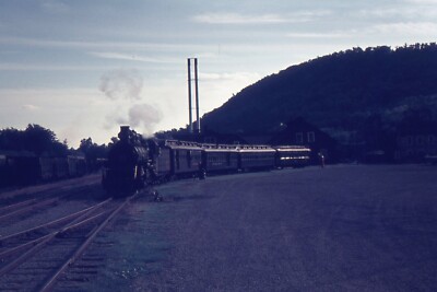 East Board Top RR Train #15 in Yard Area Rockhill Penn Org.1971 Slide ...