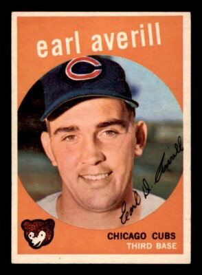 1959 Topps Baseball #301 Earl Averill EX | eBay