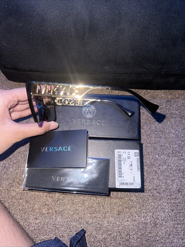 Versace VE3326U GB1 55 Uniswx Rectangle Eyeglasses - Black/Gold for ...