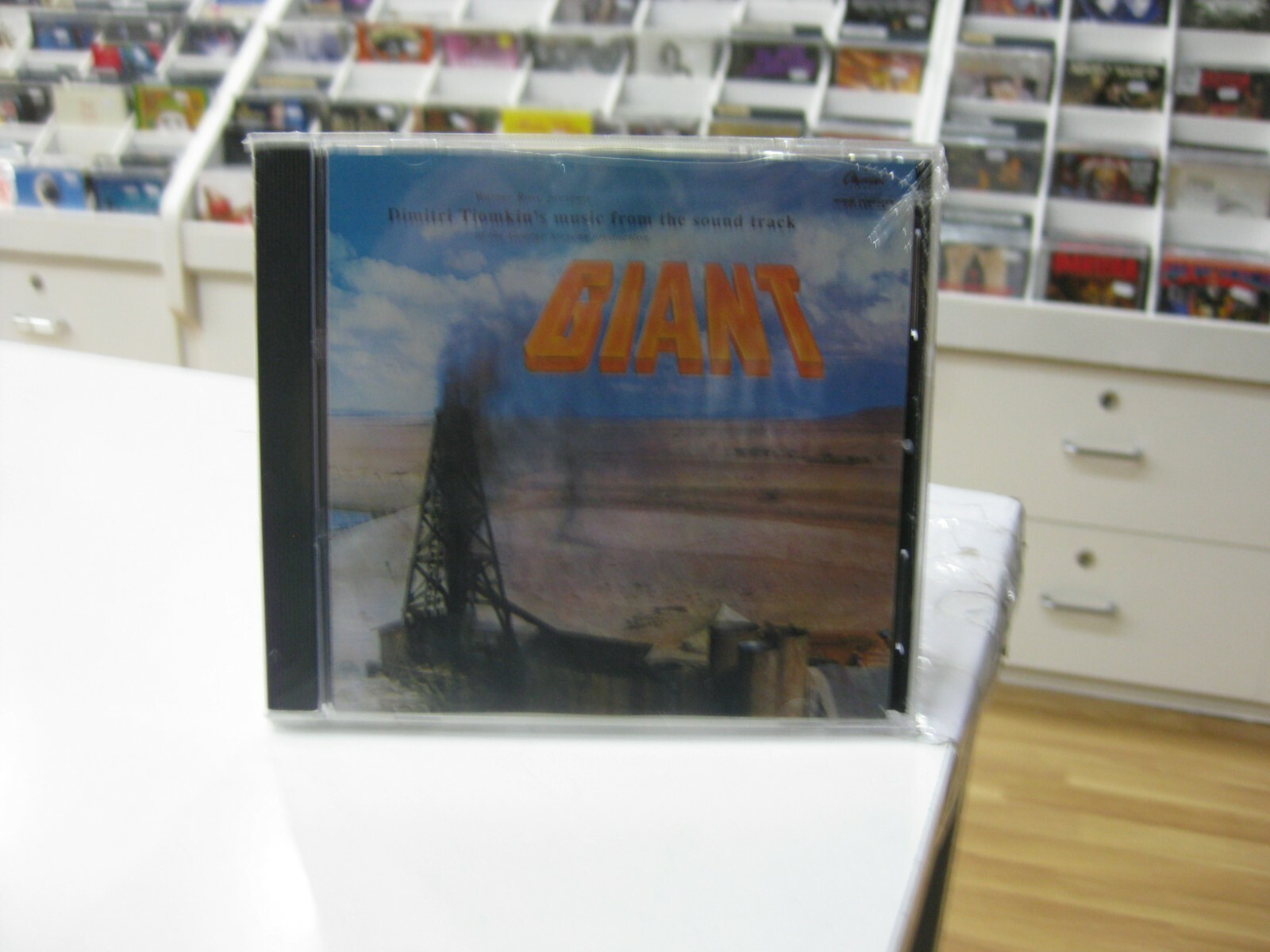 GIANT CD ORIGINAL SOUNDTRACK DIMITRI TIOMKIN | eBay