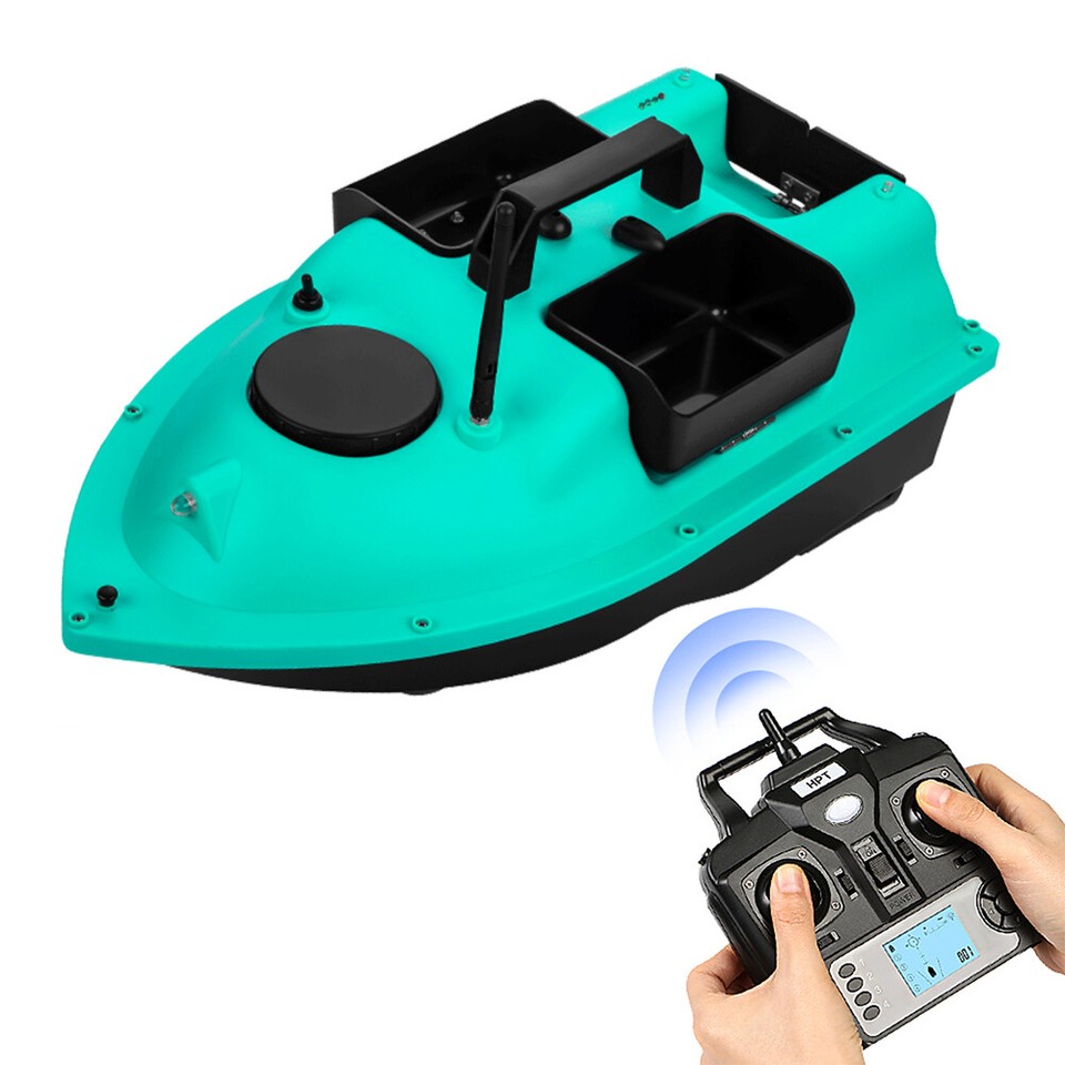 Wireless GPS Bait Boat 3 Bait Box GPS Auto Return Remote Control ...
