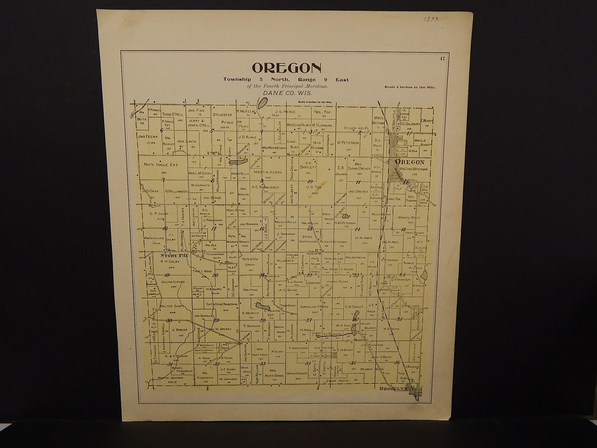 Dane County Wisconsin Plat Maps 1873 Plat Book Dane County History