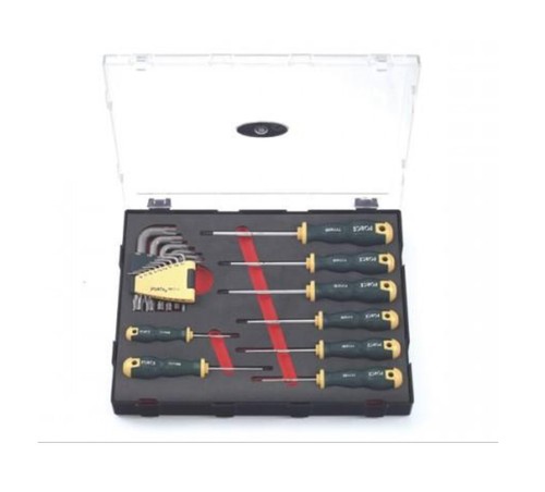 Force K2232 23pc T8-T40 Star Torx Screwdriver & T6-T60 L Type Torx ...