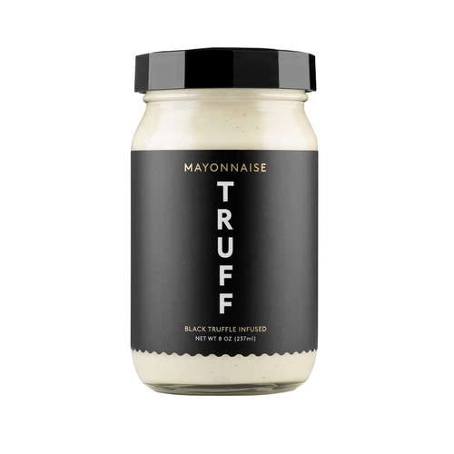 TRUFF Mayo Gourmet Mayonnaise made with Black Winter Truffles Sunflower ...