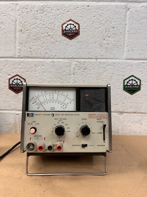 Hewlett Packard - 4329A - High Resistance Meter - Working Condition! | eBay