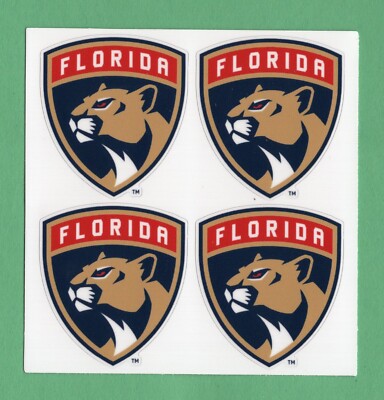 (4) Florida Panthers NHL Decal Stickers *Free Shipping | eBay