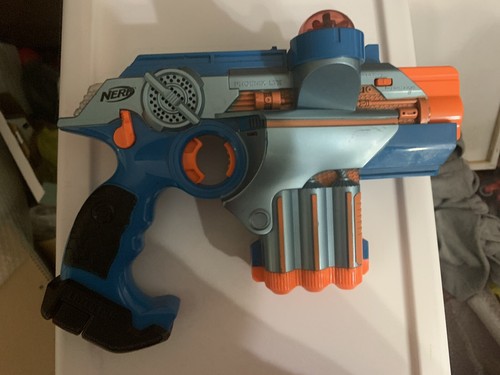 NERF Phoenix LTX Lazer Tag Gun Blue Gun Blaster | eBay