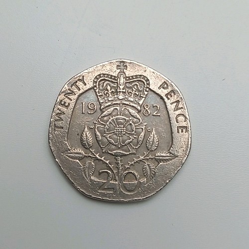 VERY RARE 1982 20p COIN FIRST YEAR MINT | eBay UK