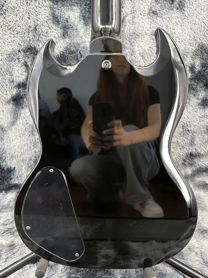 US Warehouse SG Style Electric Guitar Cross Inlay fixed bridge | eBay