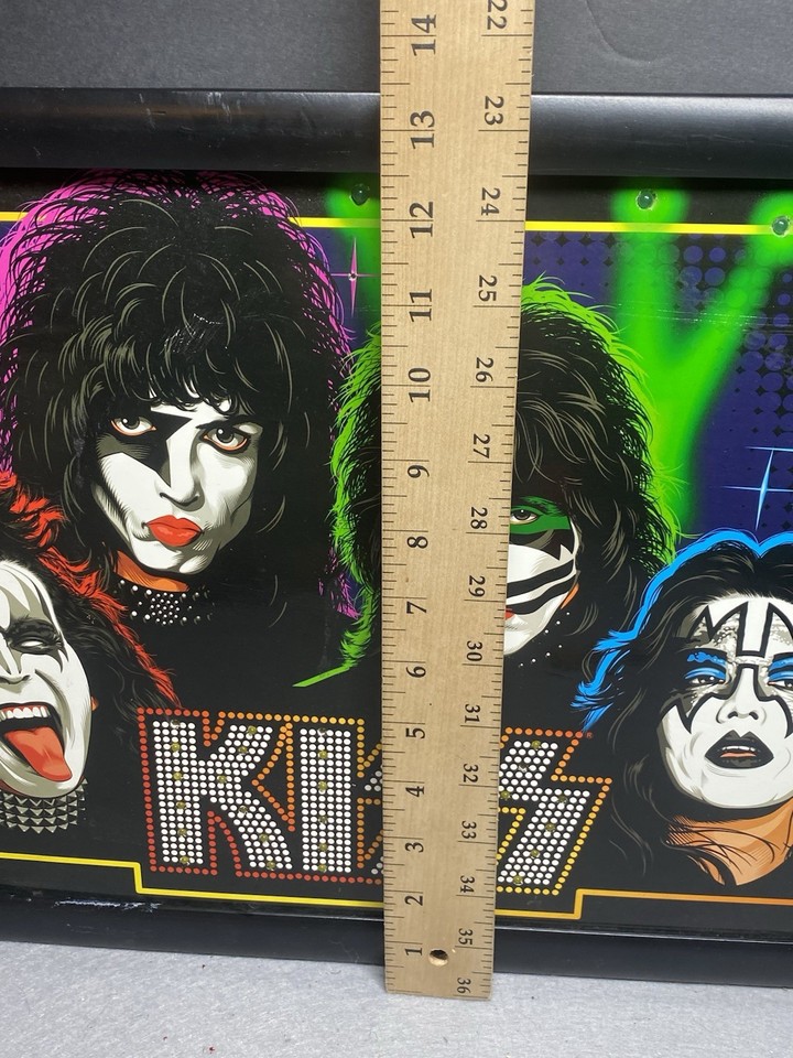 Rare KISS LED Lighted Poster/Artwork 2004, No Electric Cord | eBay