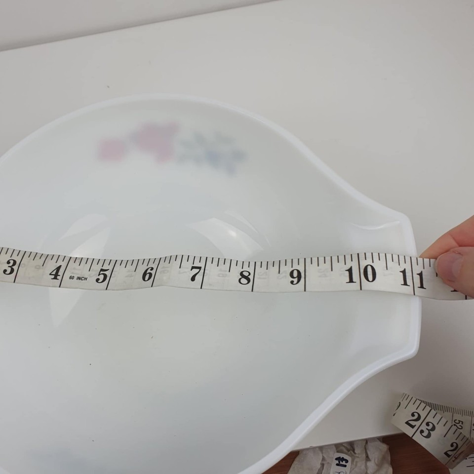 Vintage Retro Large 1960s JAJ Pyrex June Rose Cinderella Mixing Bowl ...