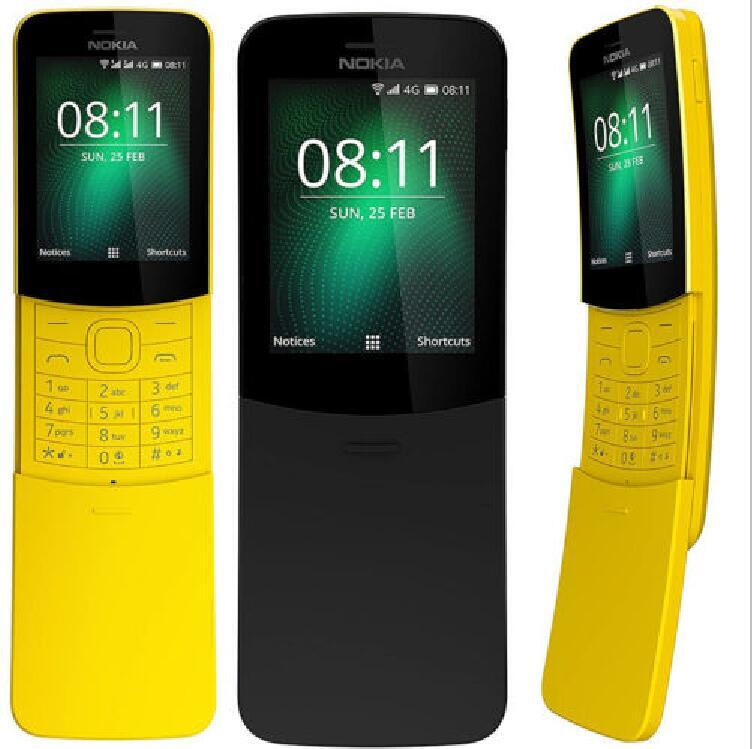 Original Nokia 8110 4G 4GB ROM 512MB RAM 2.0MP WIFI GPS Unlocked Mobile ...